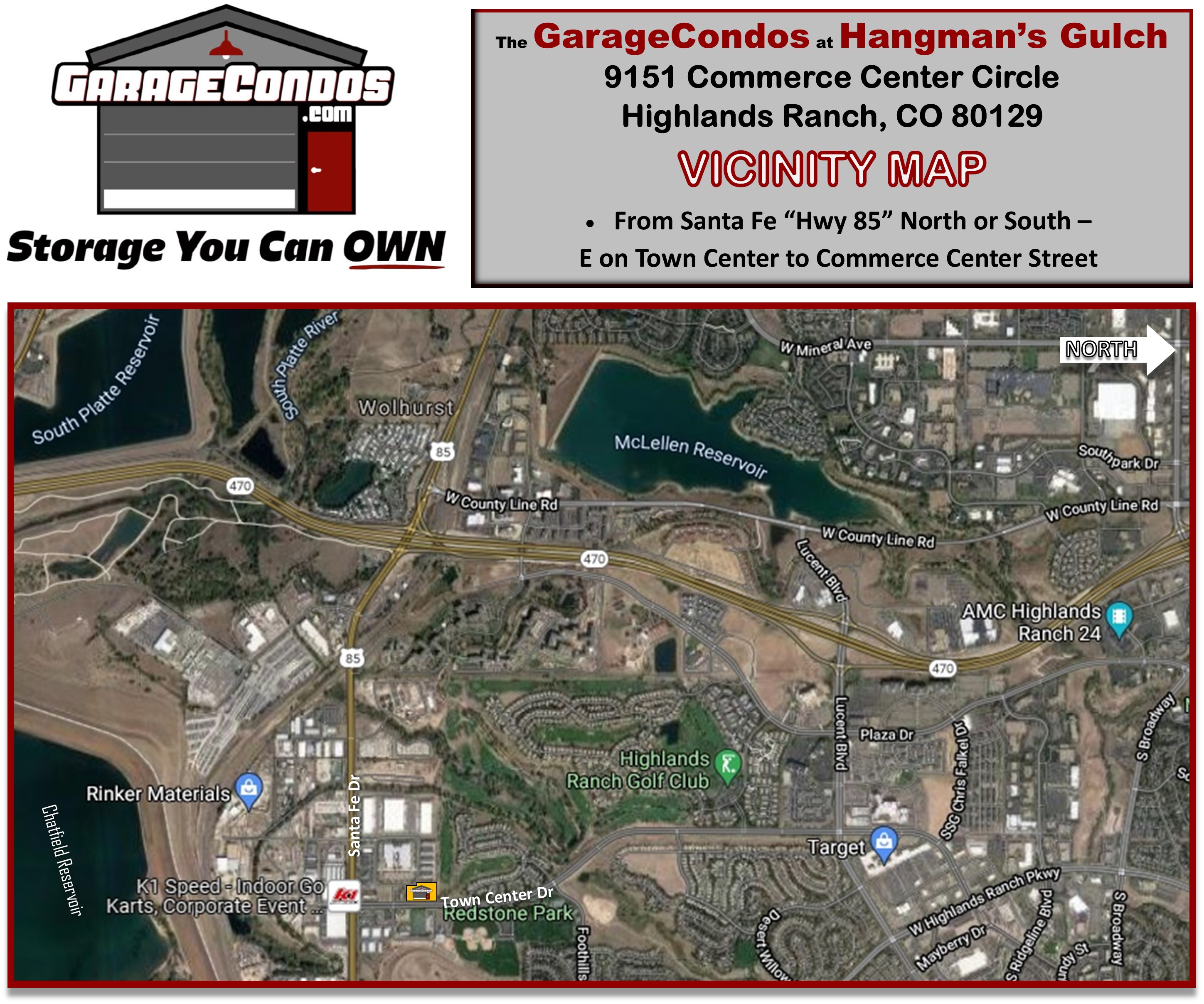 On The 16th Tee Highlands Ranch Colorado | Garage Condos